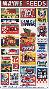 Blair Line - Vintage Feed & Seed, Storefront & Advertising Signs - 184-135