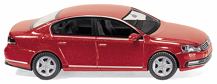 Wiking - Volkswagen Passat B7 Sedan - Red - 781-8701