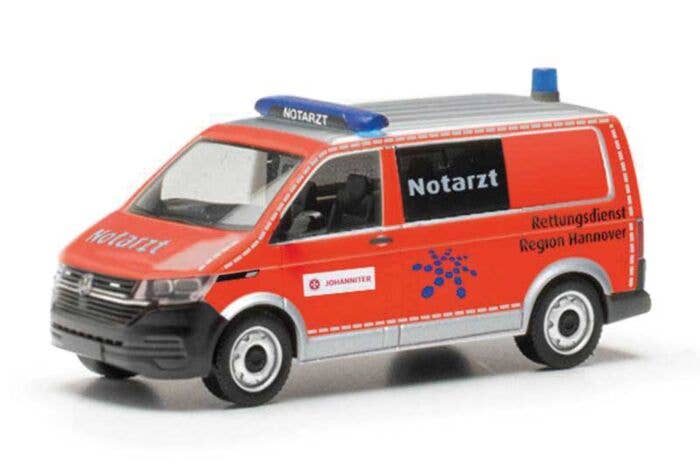 Herpa - Volkswagen T6.1 Van Ambulance - Assembled - First Responder ...