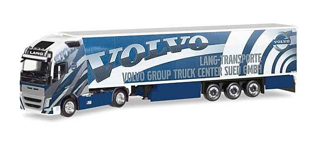 Herpa - Volvo FH 16 GL Tractor with Reefer Trailer - Assembled - Lang ...