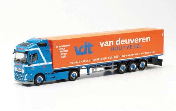 Herpa - Volvo FH Tractor w/Walking Floor Trailer - Assembled - Van ...