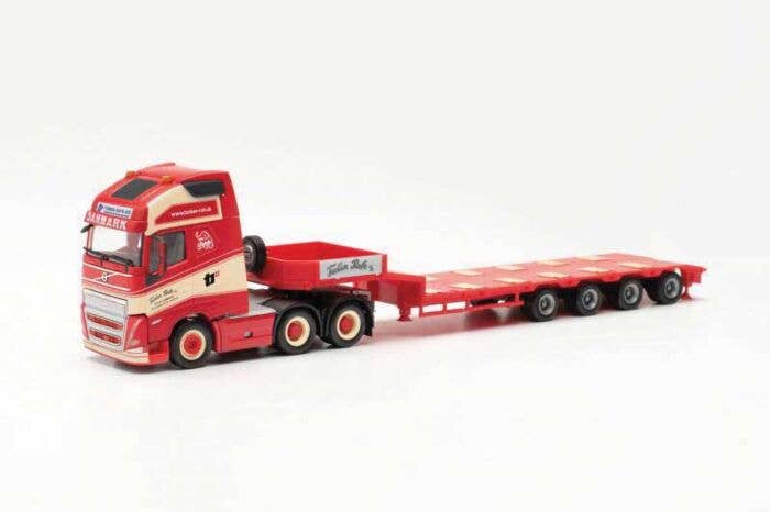 Herpa - Volvo FH XL Tractor with Lowboy Trailer - Assembled - Torben ...
