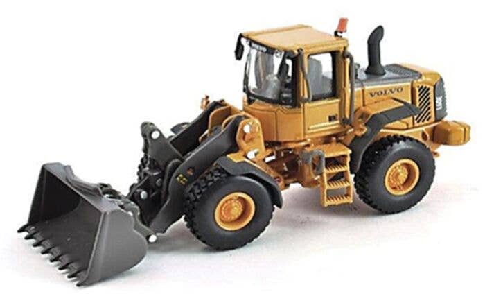 Herpa - Volvo L60 Front-End Loader - Assembled - Yellow, Black - 326-6497