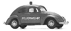Busch - VW Bug fire - 189-42703