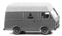 Wiking - VW LT28 panel van hi-top - 781-304