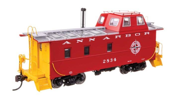 Walthers - Wabash Streamlined Caboose - Ready to Run - Ann Arbor #2834 ...