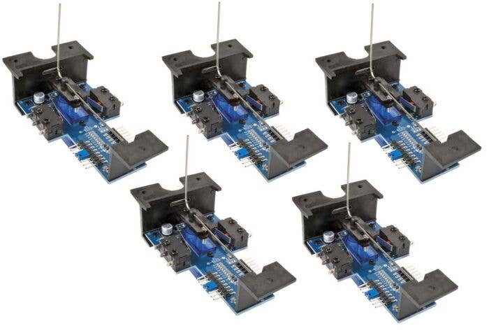 Walthers - Walthers Layout Control System - Horizontal-Mount Switch Machine pkg(5) - 942-502