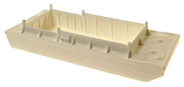 Sea Port - Waterline Square Bow Barge - Assembled - 663-M96HO