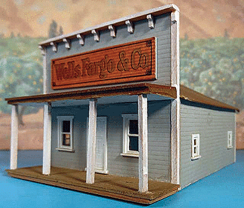 Alpine Div - Wells Fargo Station - Kit - 3-1/2 x 5" 9 x 12.8cm - 700-86