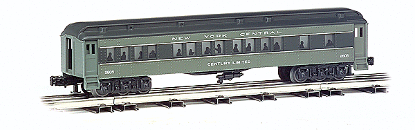 Bachmann - Williams(TM) by Bachmann, Madison 4-Car Set (60'Semi-Scale) - New York Central ...