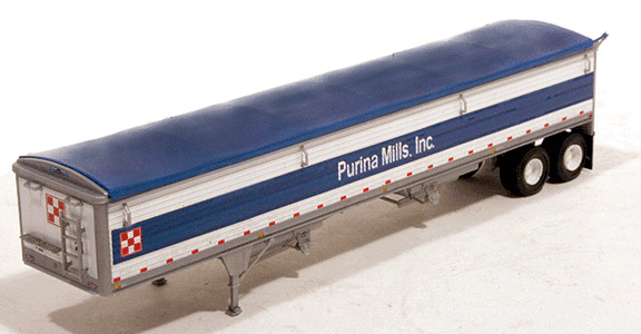 Lonestar - Wilson 43' Grain Trailer - Assembled - Purina Mills - 437-6013