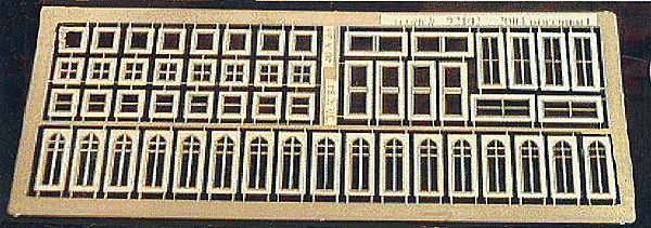 Micron Art - Windows (Photo-Etched Brass Kit) - Tall Narrow, Arch ...