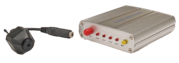 SJT Ent - Wireless Color Camera System - With Sound 2.4 Ghz - 655-10010