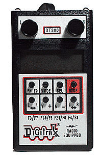 Digitrax - Wireless Throttles - Radio Equipped Throttle - 245-DT300R
