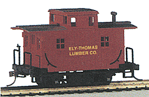Bachmann - Wood 4-Wheel Bobber Caboose - Ready to Run - Silver Series(R ...