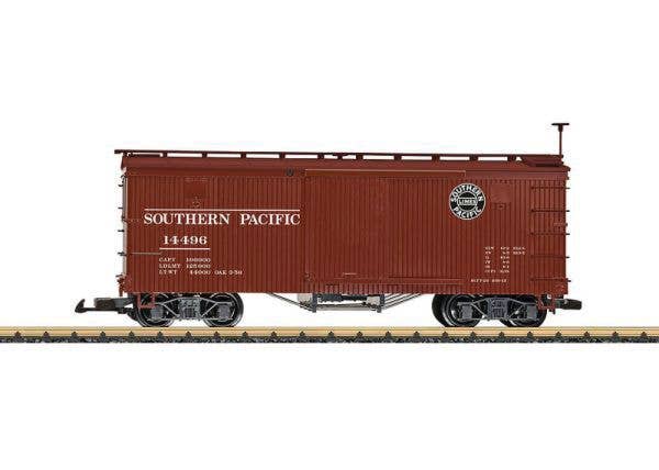 LGB - Wood Boxcar - Ready to Run - Southern Pacific #1 (Boxcar Red ...