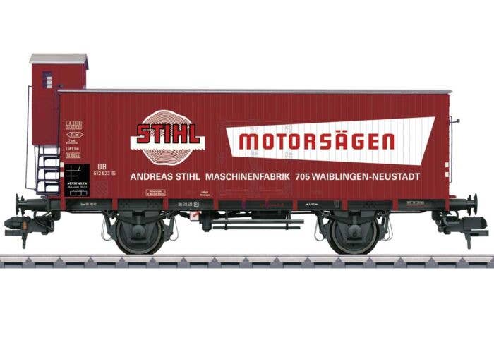 Marklin - Wood Boxcar w/Vertical Boards & Brakeman's Cab - Ready to Run ...