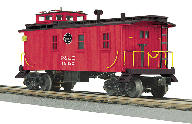 MTH - Wood Caboose - 3-Rail - Ready to Run - RailKing(R) - Pittsburgh ...
