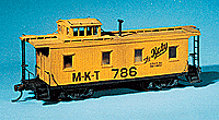 AMD - Wood Caboose - Kit (Laser-cut Wood) - Missouri-Kansas-Texas "Katy ...