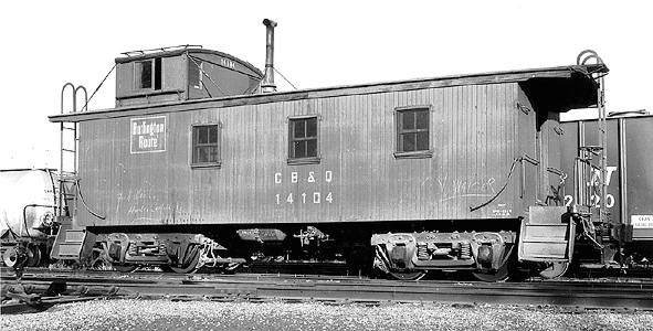 AMD - Wood Caboose - Kit (Laser-Cut Wood) - Chicago, Burlington ...