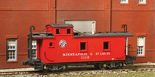 AMD - Wood Caboose - Kit (Laser-Cut Wood) - Minneapolis & St Louis ...