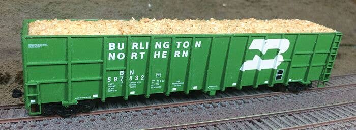 Motrak - Wood Chip Load 2-Pack - Fits Walthers 61' Wood Chip Gondola ...