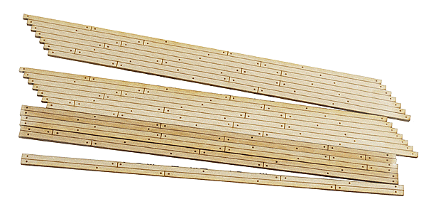 Blair Line - Wood Grade Crossing pkg(2) - Left Angled - 184-32