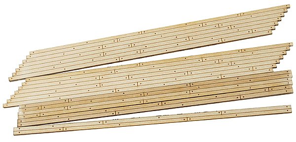Blair Line - Wood Grade Crossing pkg(2) - Right Angled - 184-34