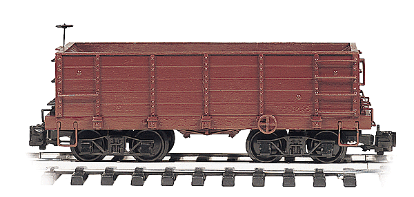 Bachmann - Wood Ore Hopper Car - Painted, Undecorated - 160-98570