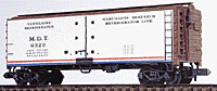 Red Caboos - Wood Side Ice Refrigerator Car - MDT - 629-18206