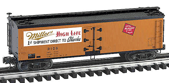 K-Line - Wood Side Reefer - Miller "First Shipment to Alaska" - 401-7426405