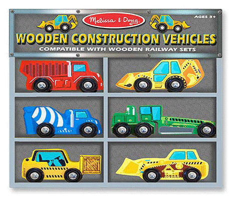 Melissa&D - Wooden Construction Vehicles - 488-681