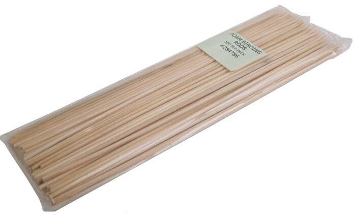 BCH - Wooden Foam Binding Rods pkg(100) - 168-284786