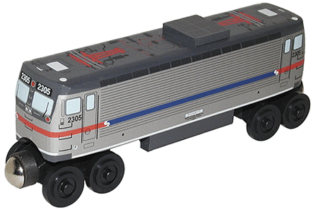 Whittle - Wooden Toy Train: ALP Engine - SEPTA - 802-56100