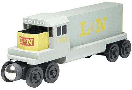 Whittle - Wooden Toy Train: Diesel Engine - Louisville & Nashville ...