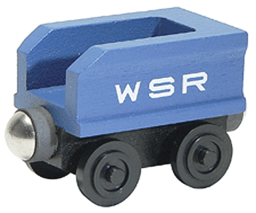 Whittle - Wooden Toy Train: Tender - Blue - 802-100102