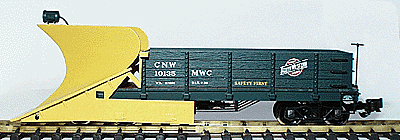 AristoCraf - Working Wedge Type Snow Plow - Chicago & North Western ...