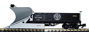 AristoCraf - Working Wedge Type Snow Plow - Southern Pacific - 614-46704