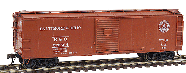 Red Caboos - X-29 40' Steel Boxcar - Ready to Run - Baltimore & Ohio ...