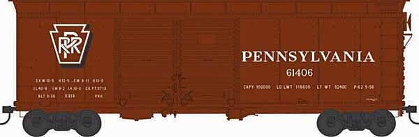 Bowser - X31B Double-Door Round Flush Roof Boxcar - Ready to Run ...