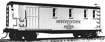 Westerfld - XL Boxcar - PRR MOW Later Scheme 1938-60+ Cable Car - 783-7501