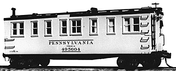 Westerfld - XL Boxcar - PRR MOW Later Scheme 1938-60+ Comissary Car ...