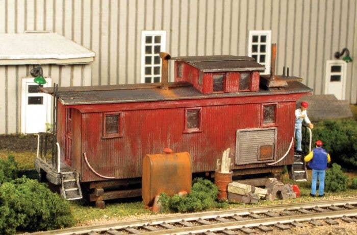 Monroe - Yard Office Caboose - Laser-Cut Wood Kit - 493-2220