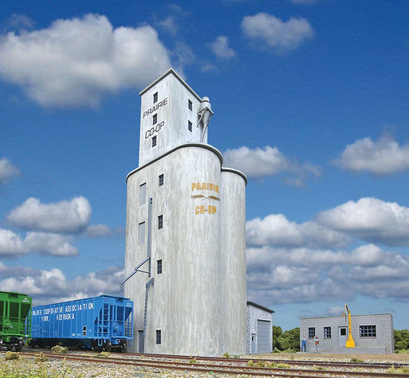 coloring pages grain elevators