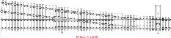Walthers Track Templates
