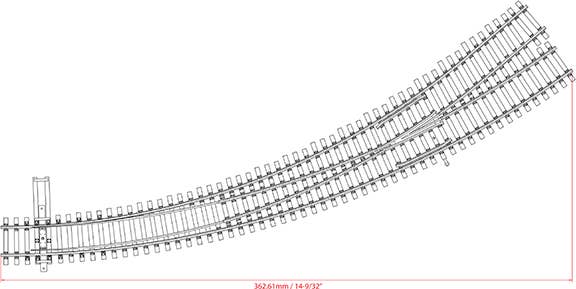 Walthers Track Templates