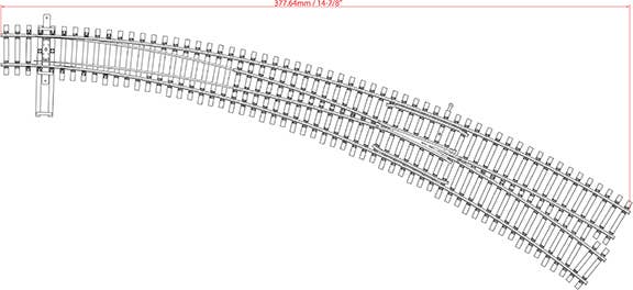 Walthers Track Templates