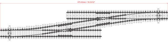 Walthers Track Templates