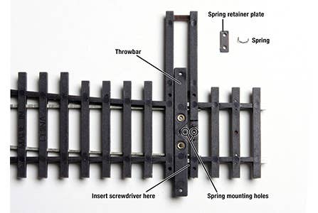 Walthers Model Railroading - Turnout Spring Replacement Procedure